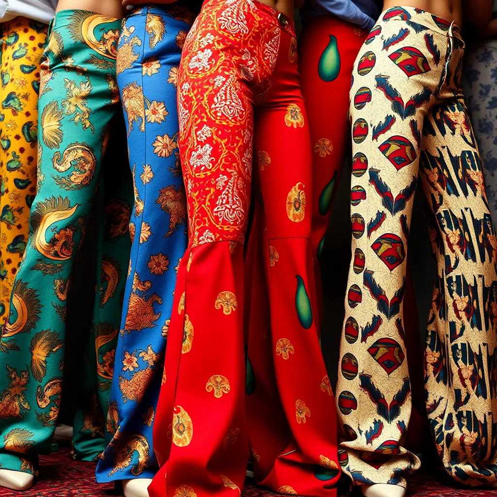 A Detailed Guide to Colorful Flare Pants