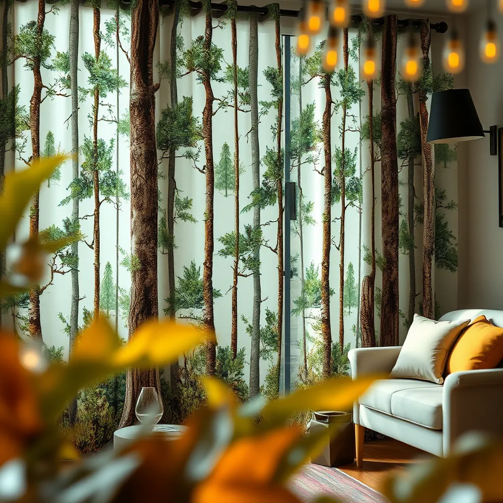 Forest Print Curtains: Choosing and Styling Guide