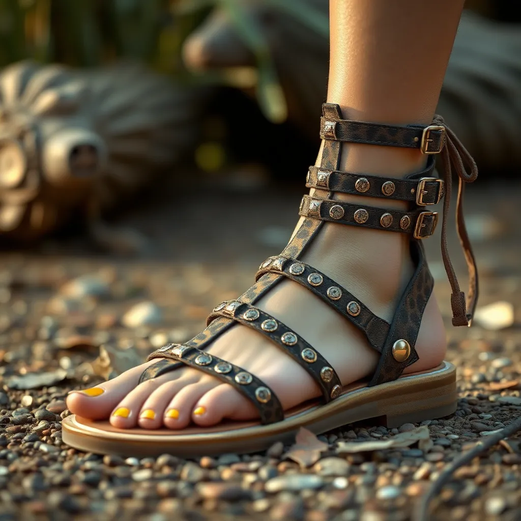 Exploring Leopard Gladiator Sandals: A Comprehensive Guide