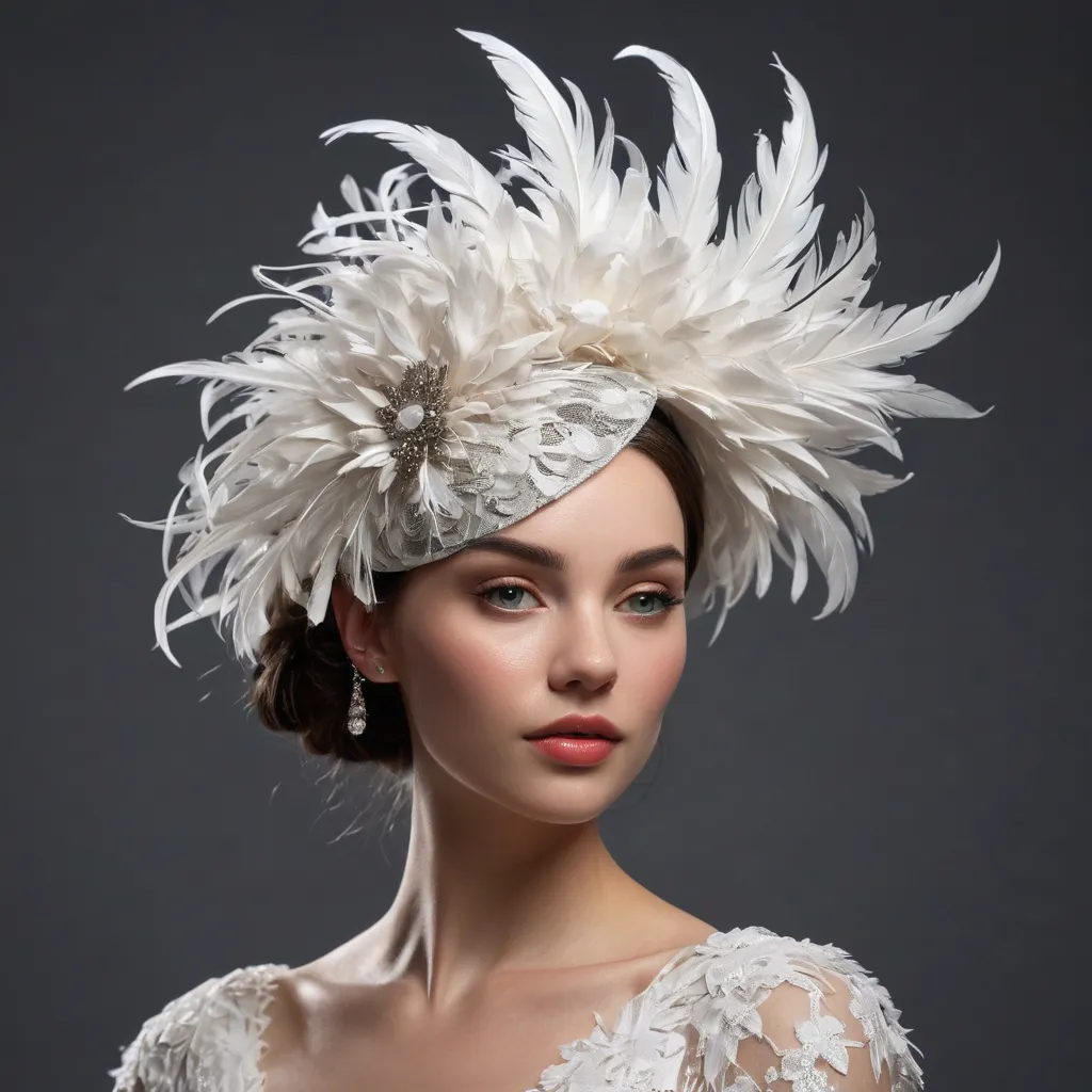 The Art of Bride Fascinators and Veils