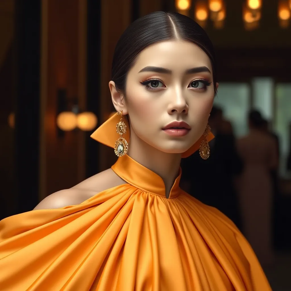 A Deep Dive into the Mandarin Collar Gown
