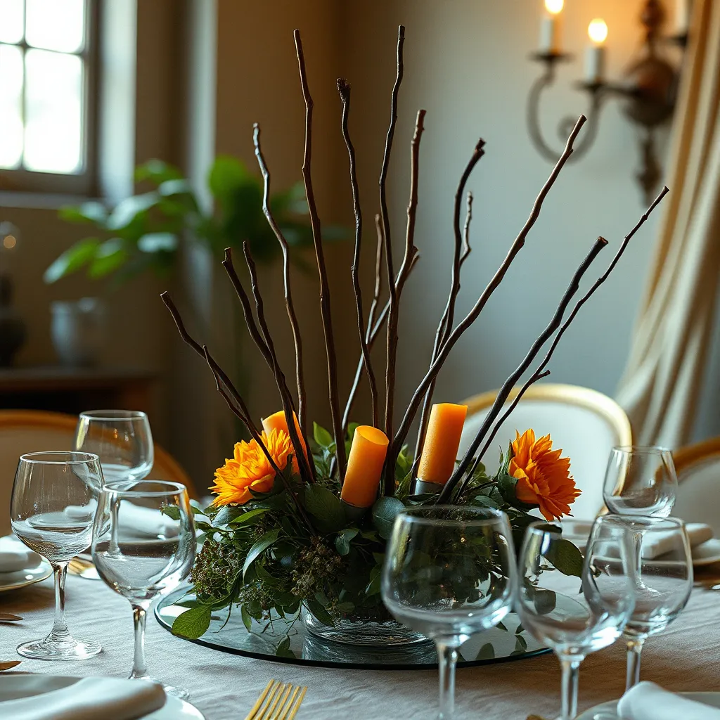 Creative Centerpiece Ideas Using Sticks