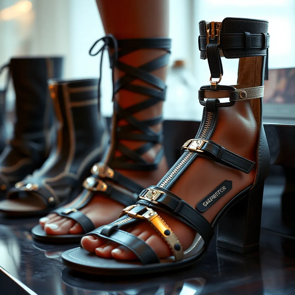 Exploring Zipper Gladiator Sandals: A Comprehensive Guide