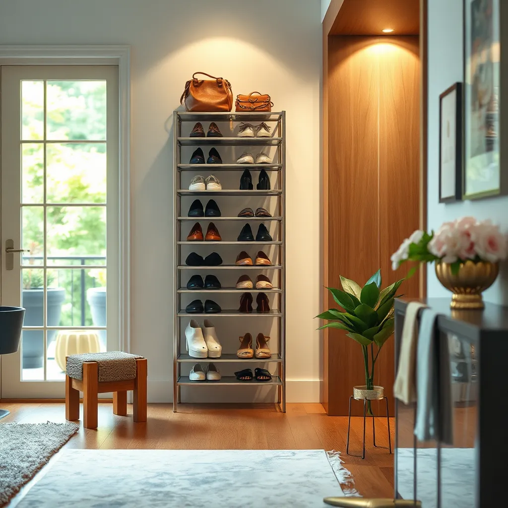 Multi-Tier Shoe Racks: Blending Functionality and Style