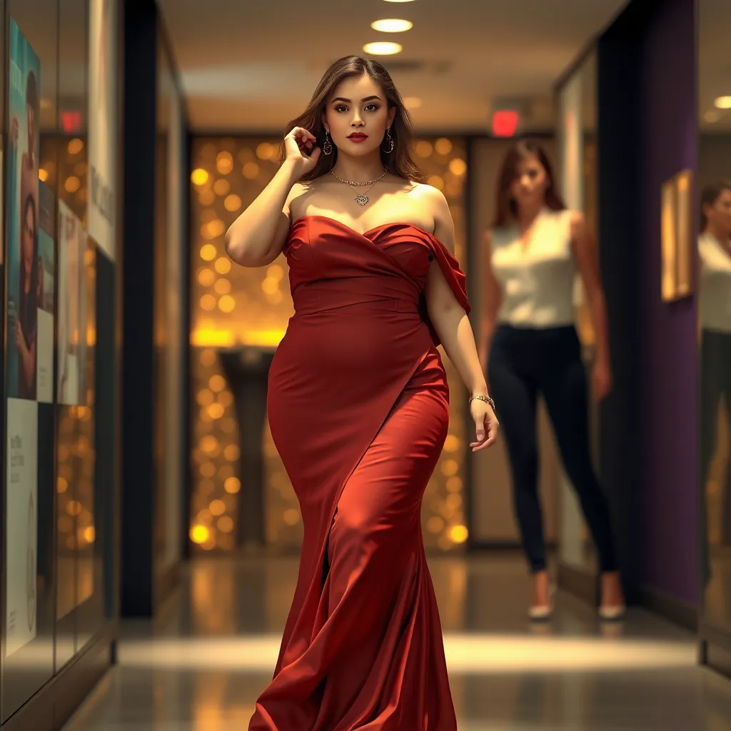 Stylish Slimming Dresses for Plus Size Confidence