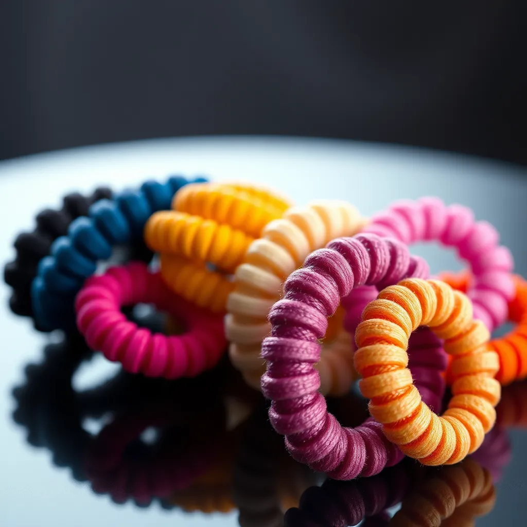 Spiral Hair Ties for Thin Hair: Style and Benefits