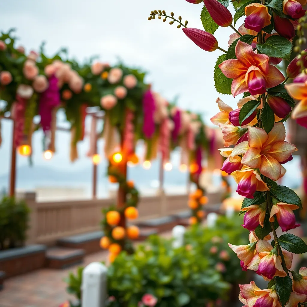 Exploring the Aesthetic Craft of Flower Vine Garlands
