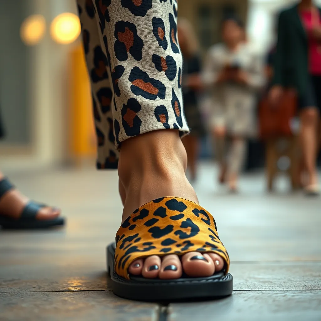 Women’s Leopard Slides: A Comprehensive Look at Style